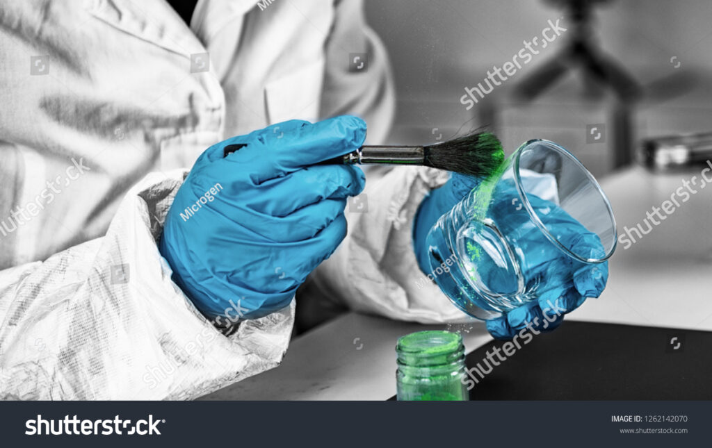 stock-photo-forensic-evidence-examination-police-laboratory-analyst ...